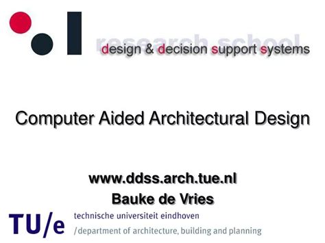ppt computer aided architectural design powerpoint presentation free