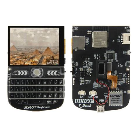 Lilygo T Deck Is A Portable Microcontroller Board For Hobby Developers