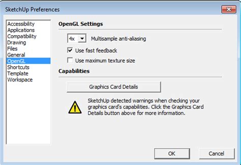 SketchUp Errors And Warnings SketchUp Help