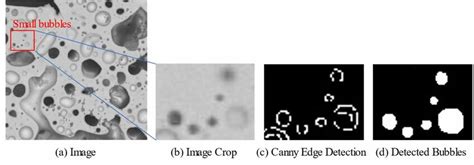 samples of small bubble segmentation download scientific diagram