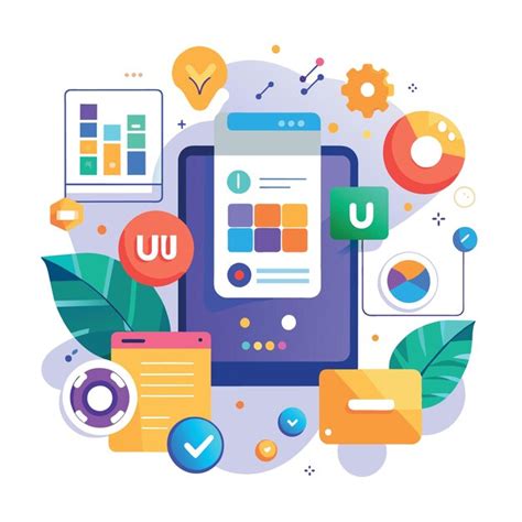 premium vector ui user interface development and design concept