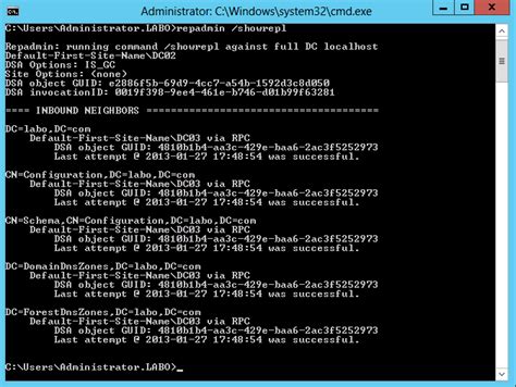 Dns test dcdiag DCDIAG утилита для тестирования контроллеров домена Active Directory