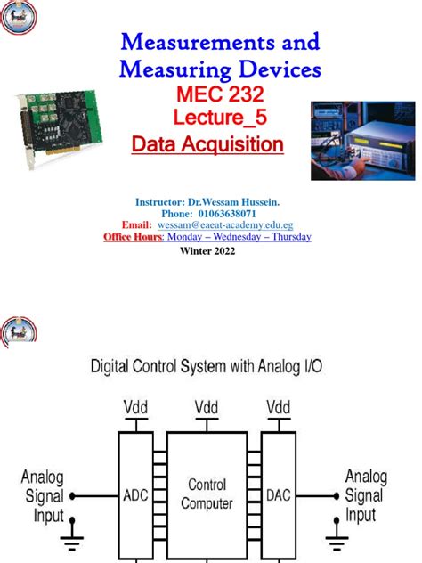 Lecture 4 5 Daq Pdf Analog To Digital Converter Sampling Signal Processing