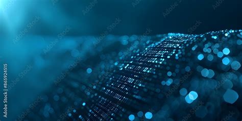 Cyberspace Background Featuring Ai Neural Networks And Internet Binary