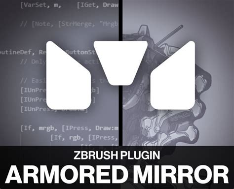 Armored Mirror Zbrush Plugin Flippednormals