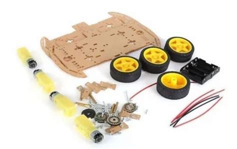 Longer Version Of 4 Wd Double Layer Smart Car Chassis Kit At Rs 38354piece Educational