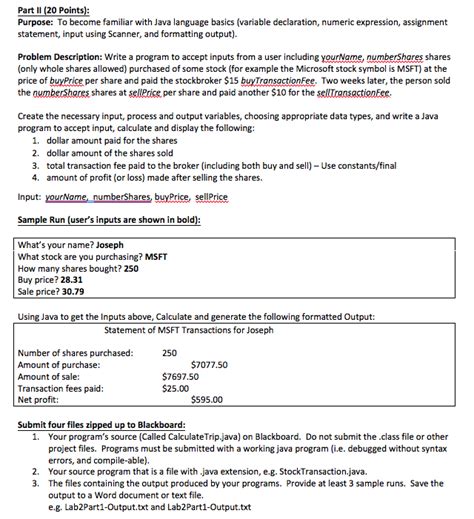 Solved Part Points Purpose The Purpose Of This Chegg Com