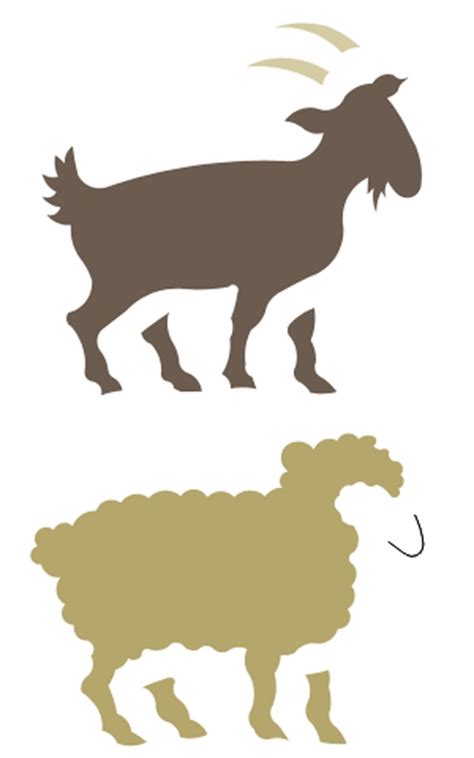 Трафареты на окна к Новому 2015 году овечки и козы Обсуждение на Liveinternet Российский