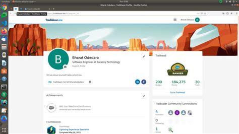 bharat odedara on linkedin trailblazers salesforce trailhead salesforcelearning