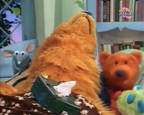 Ojo Treelo And Tutter With Bear Who Has A Really Bad Bear Cold Big Blue House The Muppet