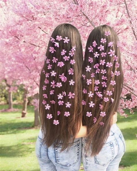 Pin By Anggi Kato On Twins Gorgeous ♡ Spring Aesthetic Long Hair