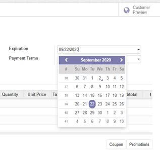 Using Quotation Deadlines Odoo V13 Community Book