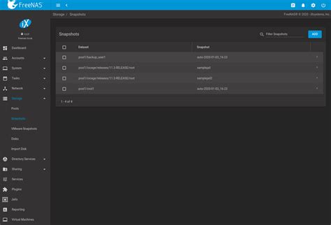10 storage — freenas®11 3 u5 user guide table of contents