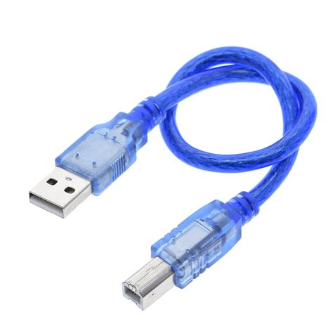 30cm usb cable type a male to type b male for arduino uno mega com52
