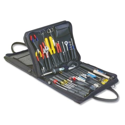 Jensen Tools Jtk 47dblb Field Engineers Kit In Double Sided Black
