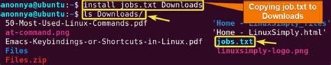 The Install Command In Linux 6 Practical Examples
