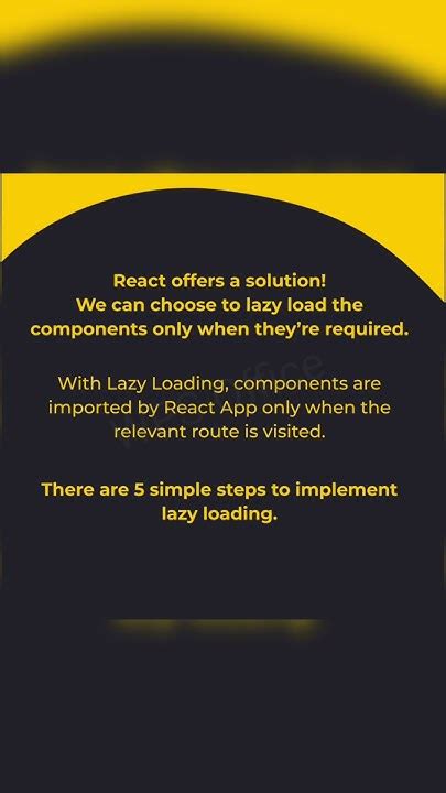How To Implement Lazy Loading In React Youtube