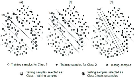 Concept Of The Tsvm Adaptive Algorithm For A Binary Classification