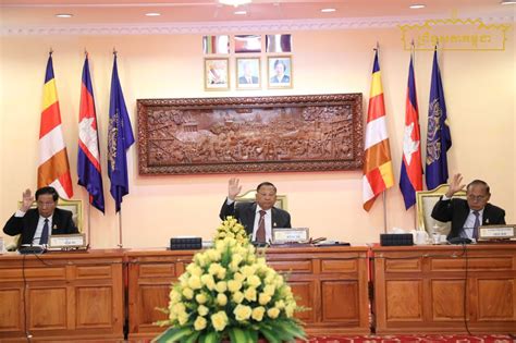 គេហទំព័រ ព្រឹទ្ធសភា នៃព្រះរាជាណាចក្រកម្ពុជា