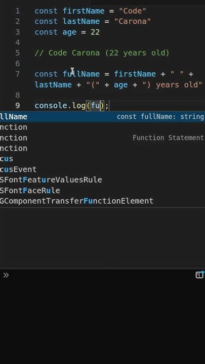 Template Literals In Javascript Quick Guide Javascript Coding Strings Quick Tutorial