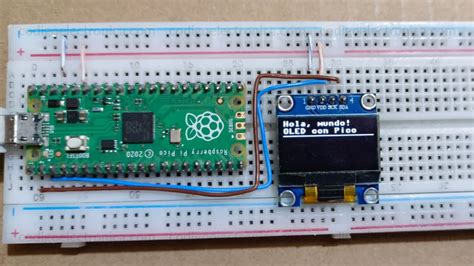 Cómo Conectar Raspberry Pi Pico A Oled Por I2c Codigoelectronica
