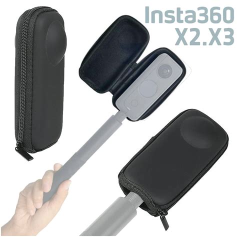 인스타 Insta 360 X2 X3 바디 렌즈 본체 보관 보호 에어폼 케이스 커버 파우치 우리스타일