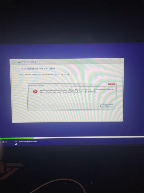 Windows Install Keeps Failing Rpchelp