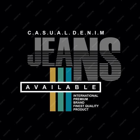 Premium Vector Jeans Available