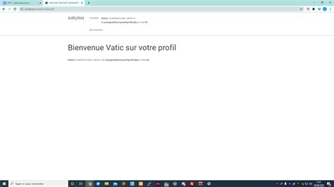 Résolu PHP Problème avec FetchAll Qui ne fonctionne pas par