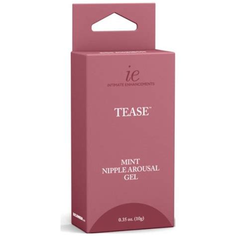 Intimate Enhancements Tease Mint Nipple Arousal Gel 035oz Sex Toy