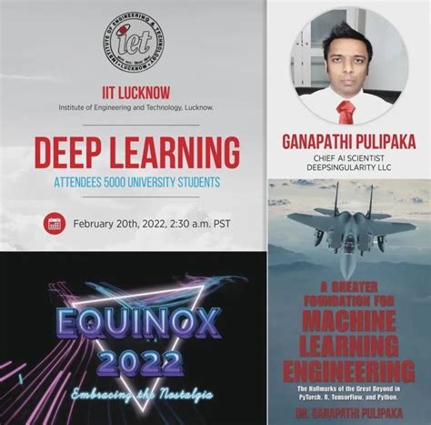 Dr Ganapathi Pulipaka On Linkedin Machinelearning Bigdata