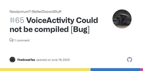 Voiceactivity Could Not Be Compiled Bug · Issue 65 · Neodymium7