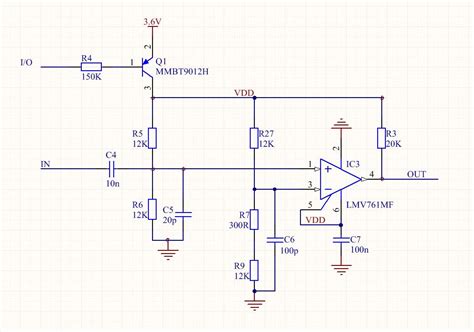 LMV S Negative Input Pin Is Disturbed By Signal On Positive Pin