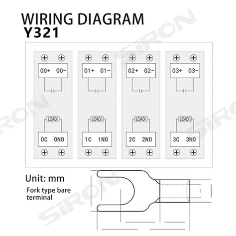 Siron Y Input Output Optical Coupling Isolation Bit AC V SSR Module Relay And Solid