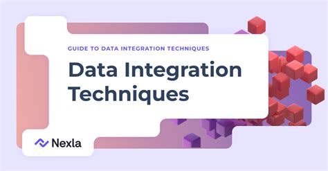 Data Integration Techniques—the Past Present And Future Nexla
