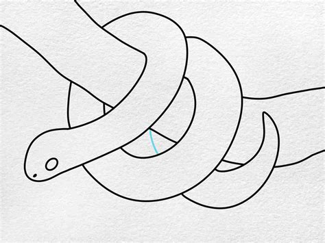 How To Draw A Python Helloartsy