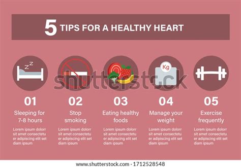 374 Heart Health Tips Stock Vectors Images And Vector Art Shutterstock