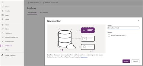 Step By Step Use Dataflows To Import Data From Excel File To