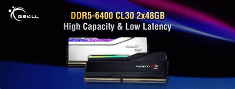 Gskill Announces Ddr5 6400 Cl30 96gb 2x48gb Low Latency Large