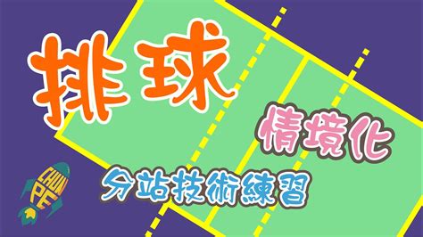 鈞鈞體育課 ChunPE排球情境化分站技術練習高手舉球低手擊球攔網排球腳步移動 YouTube