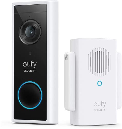 Buy Eufy Security 1080p Wi Fi Video Doorbell Kit 20 Day Battery No Monthly Fees Human