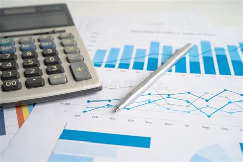 Calculator On Chart And Graph Spreadsheet Paper Finance Development Banking Account