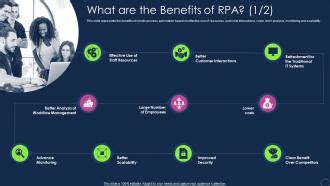 Robotic Process Automation Types What Are The Benefits Of Rpa PPT Template