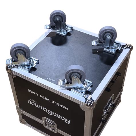 4 Tpr Removable Caster Kit For Vex Robot Case Locking