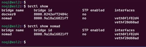 Nomad Wsl And Bridge Networking Nomad Hashicorp Discuss