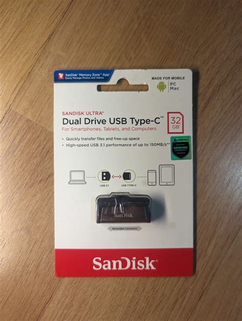SanDisk Dual Drive USB Type C GB Computers Tech Parts Accessories Hard Disks
