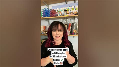 2023 predicted paper walkthroughs gcse and a level science 🧪 maths 🧮