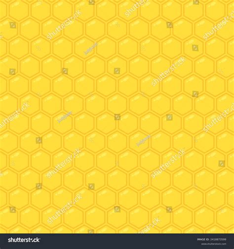 Bee Comb Pattern Vector Bee Comb Stock Vector Royalty Free 2418873599 Shutterstock