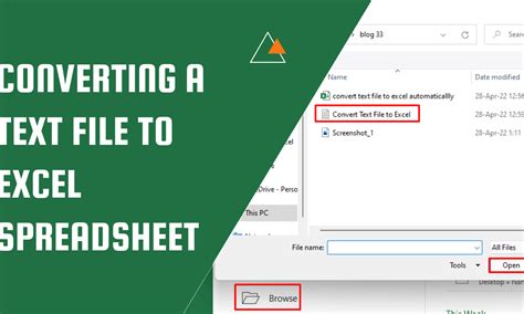Converting A Text File To Excel Spreadsheet How It Works Earn And Excel