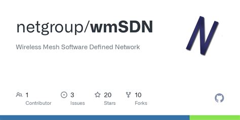 GitHub Netgroup WmSDN Wireless Mesh Software Defined Network